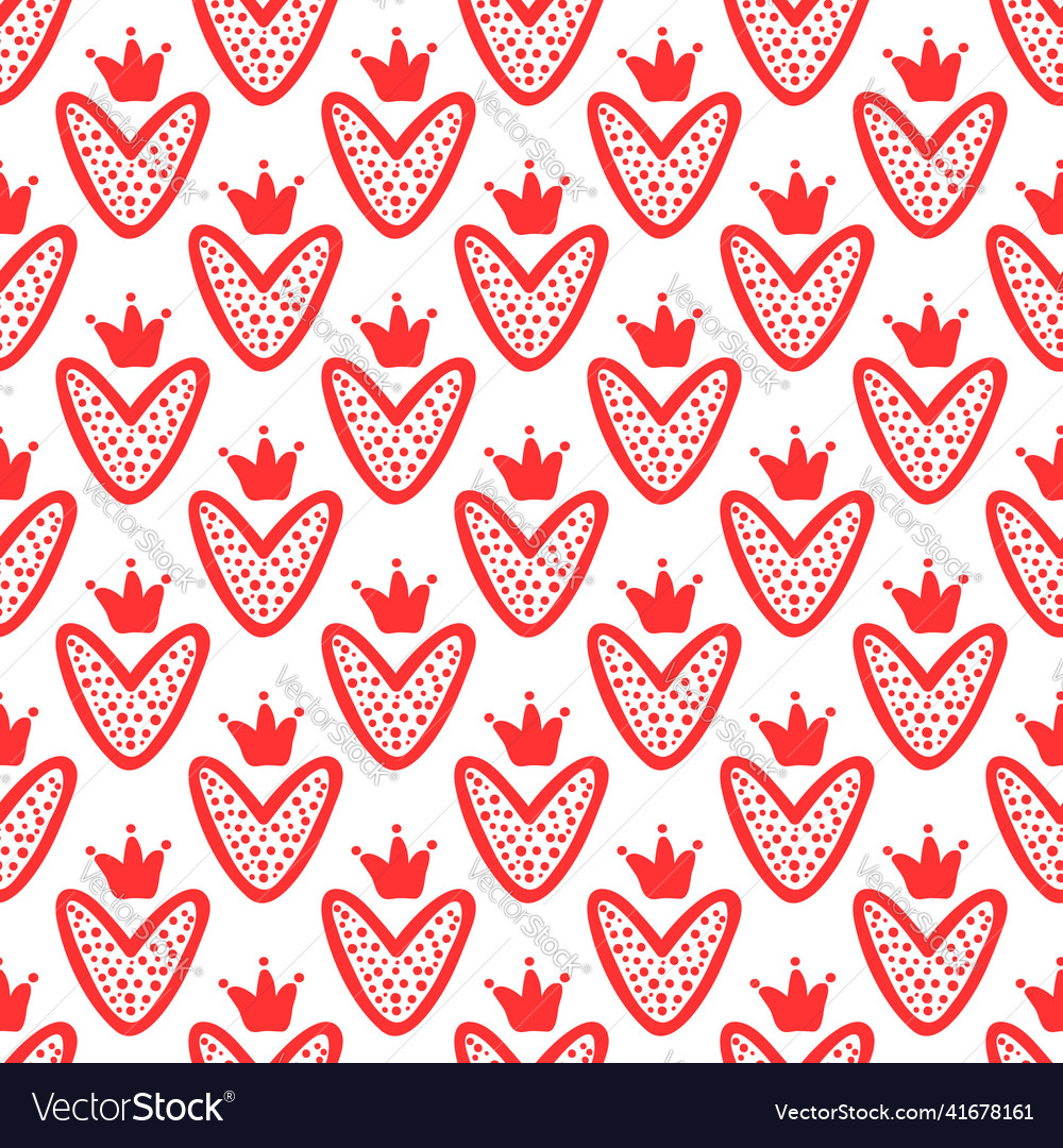 Cute seamless pattern Royalty Free Vector Image