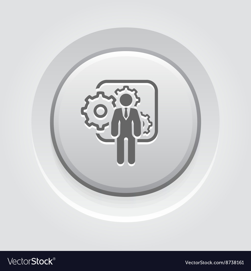 Integration management icon Royalty Free Vector Image