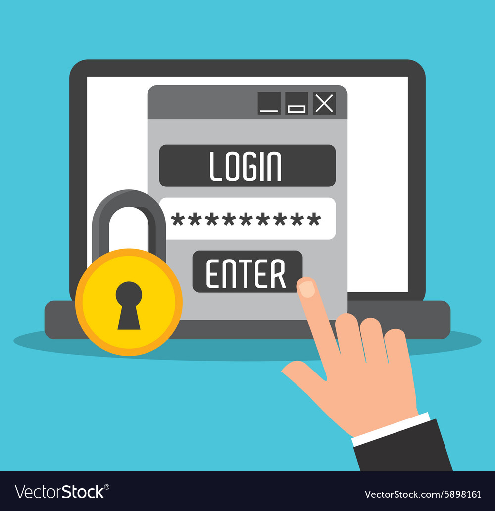 Security system Royalty Free Vector Image - VectorStock