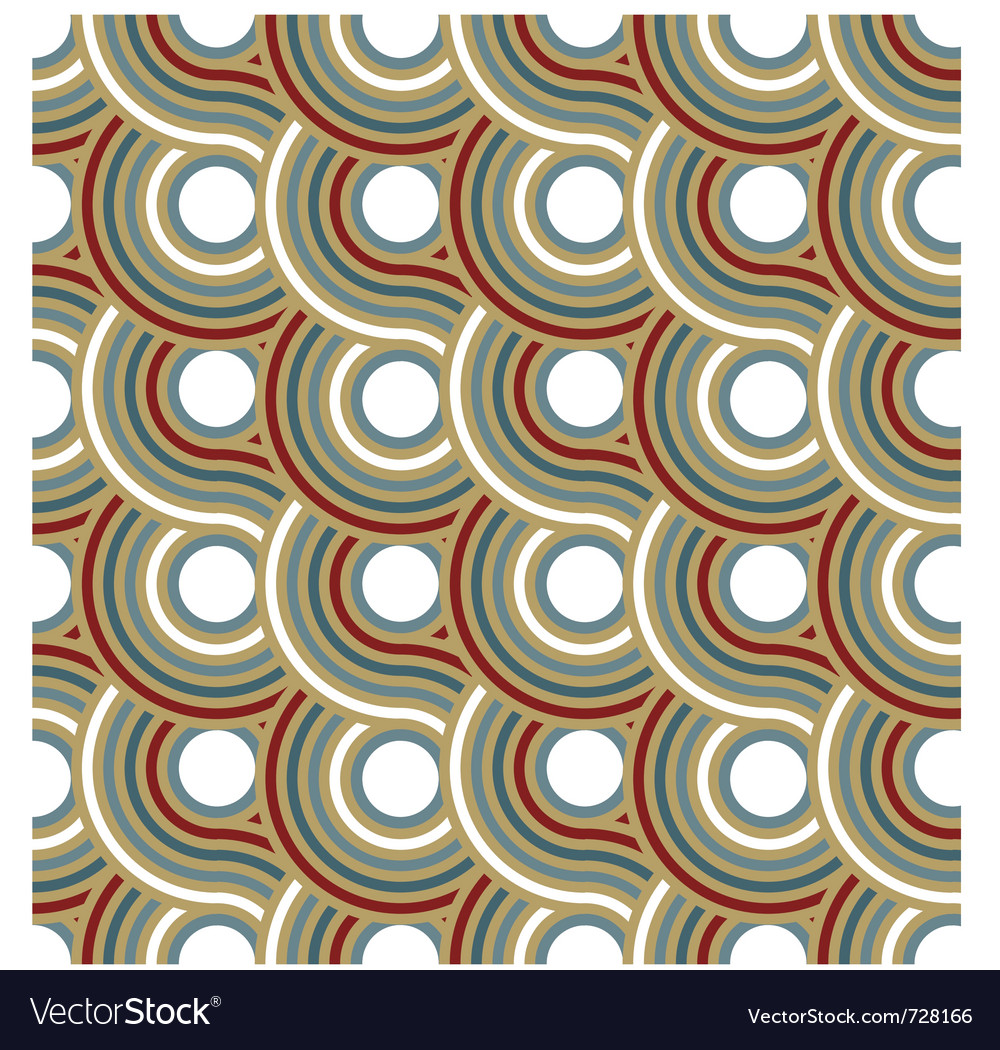 Circle spiral pattern background Royalty Free Vector Image