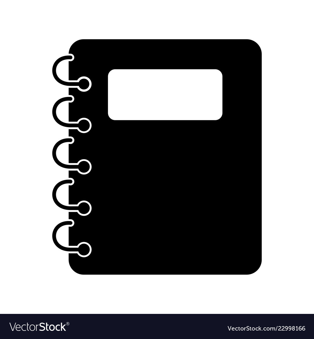 Notepad icon Royalty Free Vector Image - VectorStock