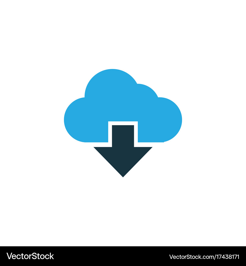 Storage colorful icon symbol premium quality Vector Image