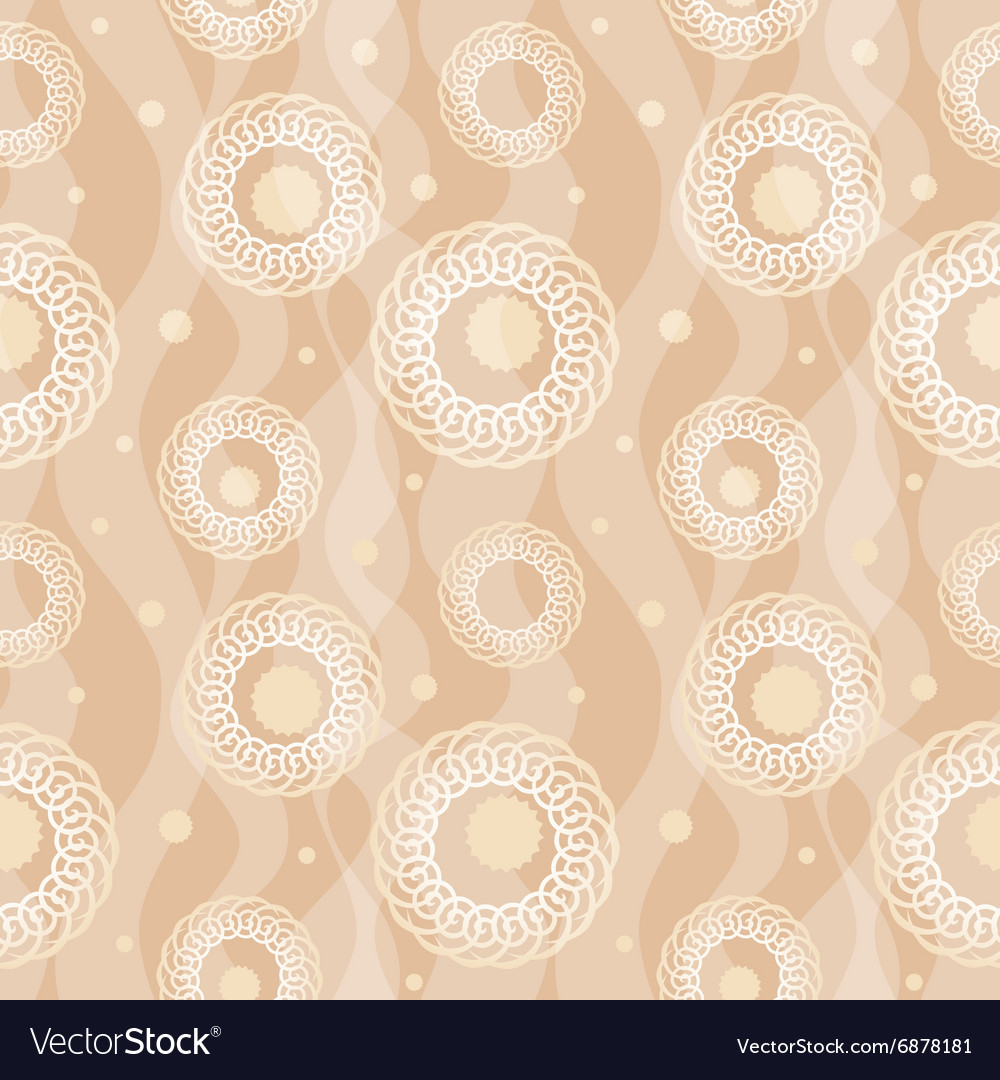 Abstract beige seamless pattern Royalty Free Vector Image