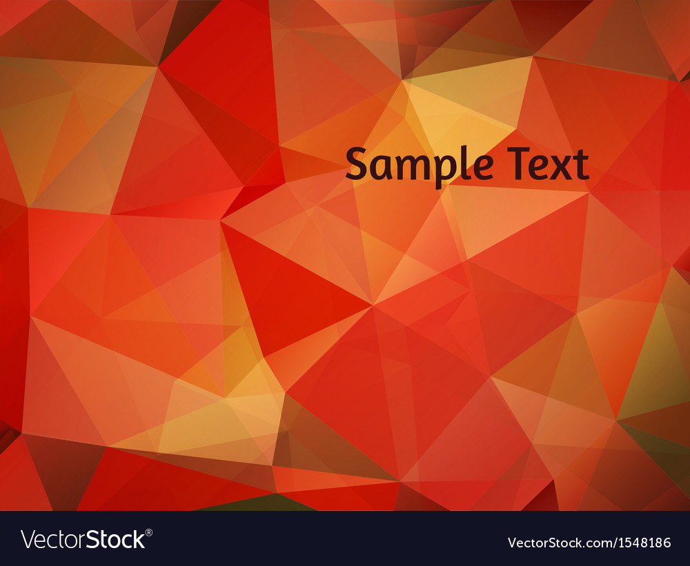 Abstract background stylized gradient polygons Vector Image