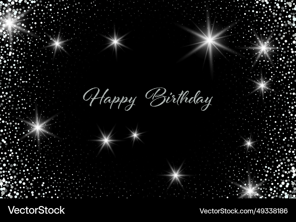 Festive abstract background made of fine silver Vector Image