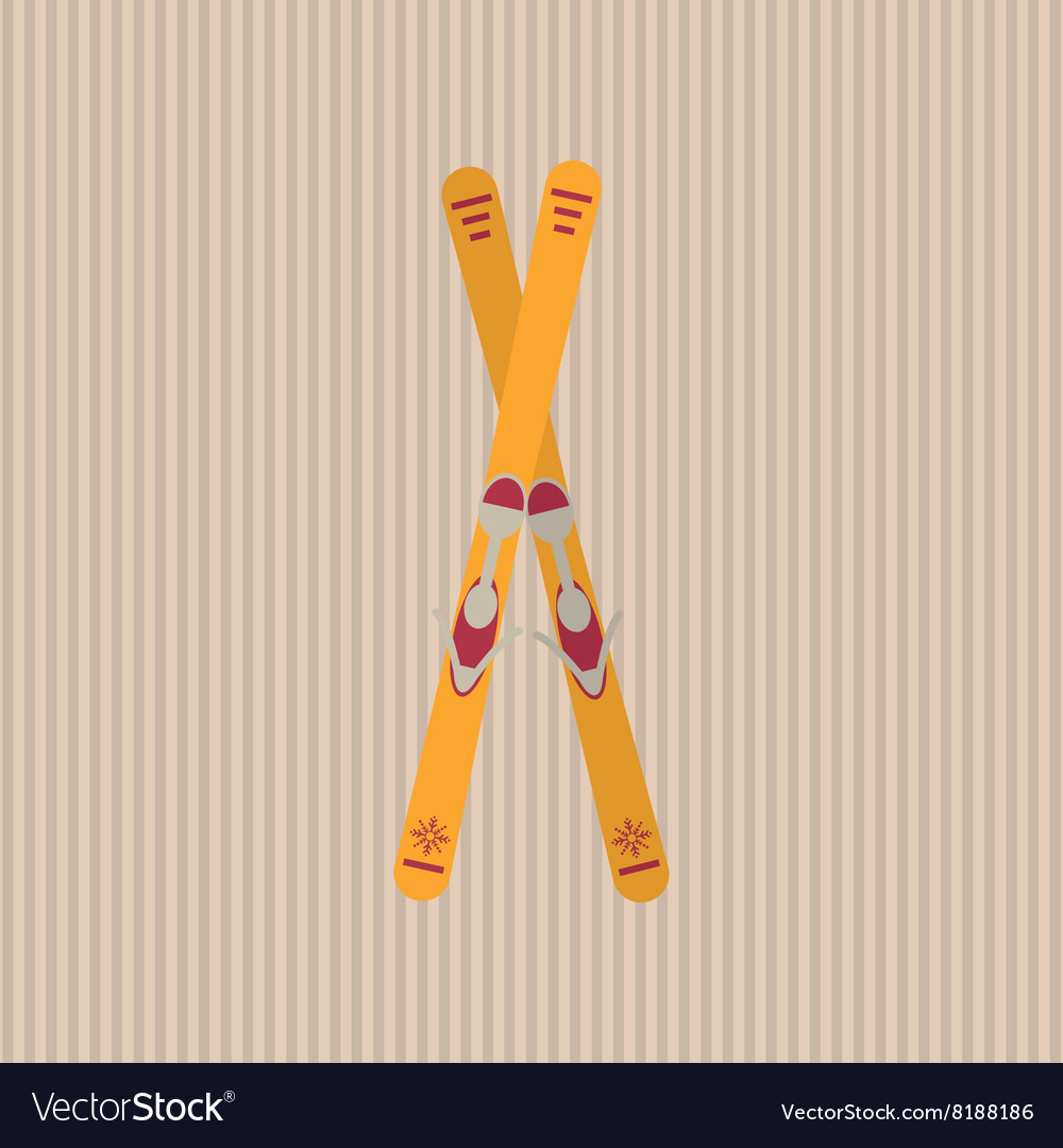 Ski sport design Royalty Free Vector Image - VectorStock