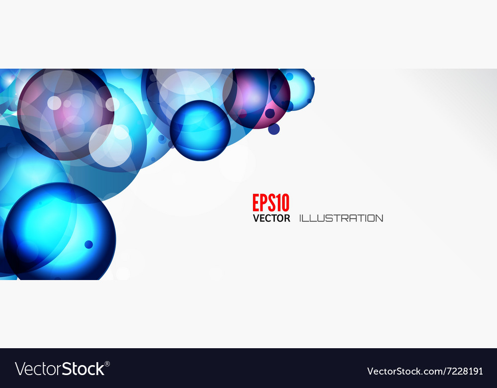 Abstract background with round elements Royalty Free Vector