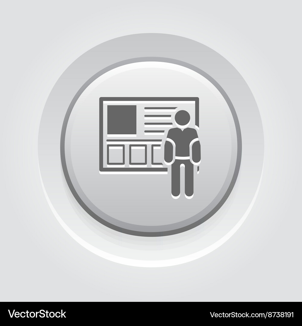 Consulting service icon business concept Vector Image