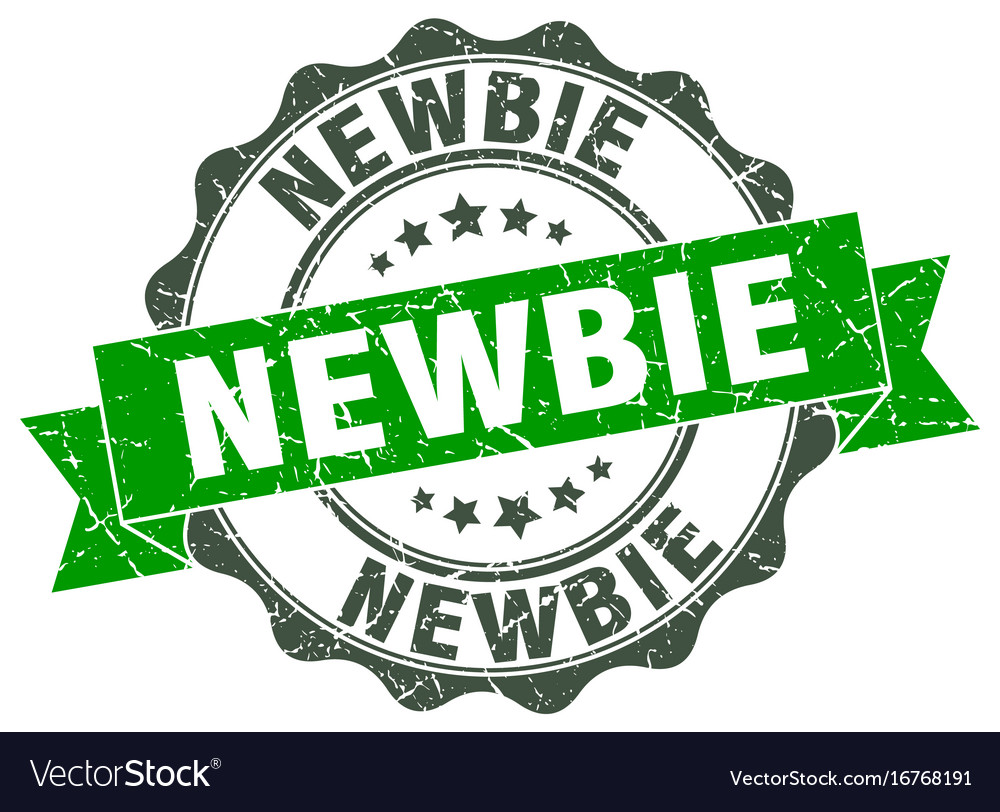 Newbie stamp sign seal Royalty Free Vector Image Newbie stamp sign seal Royalty Free Vector Image