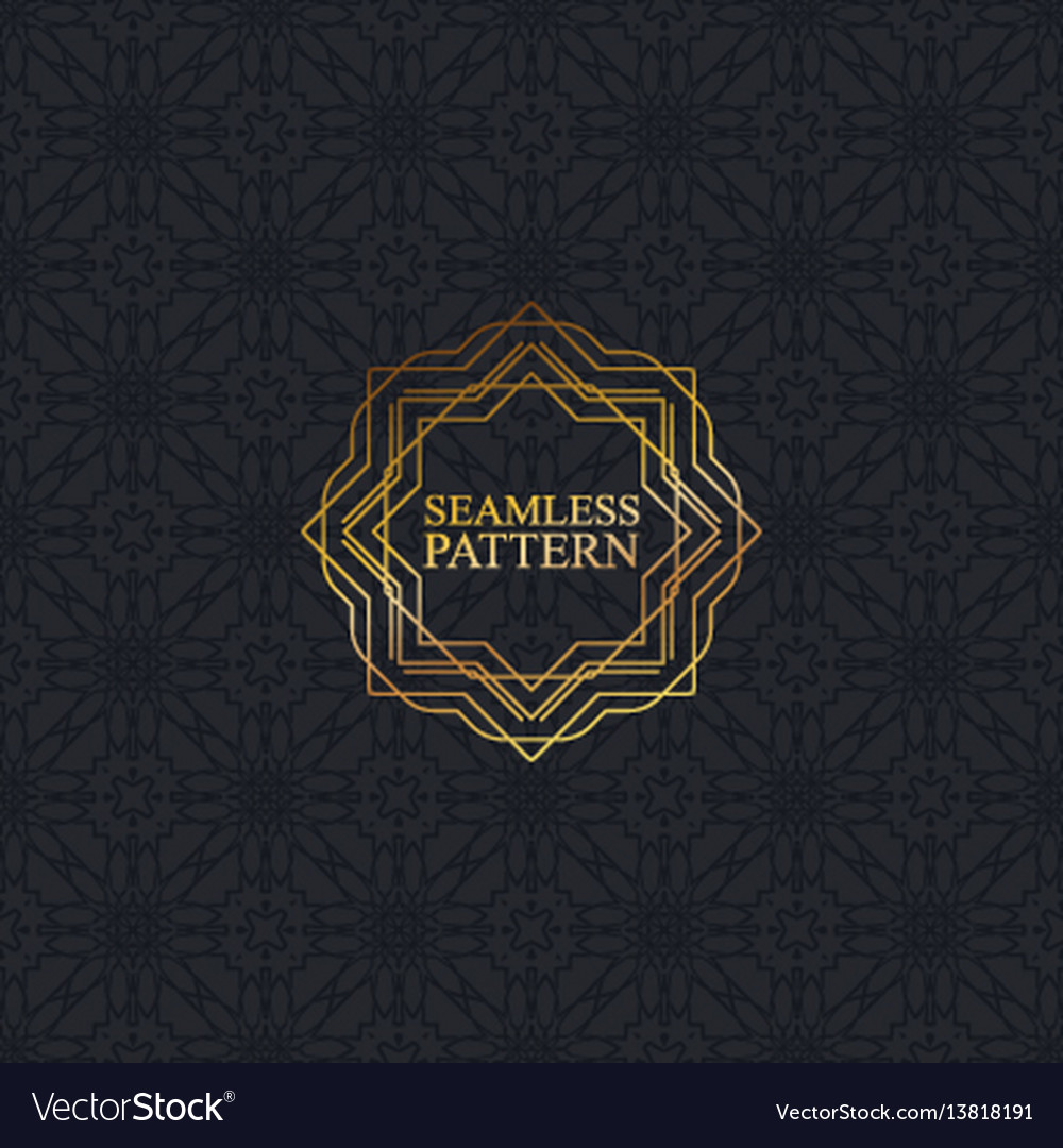 Seamless elegant pattern Royalty Free Vector Image