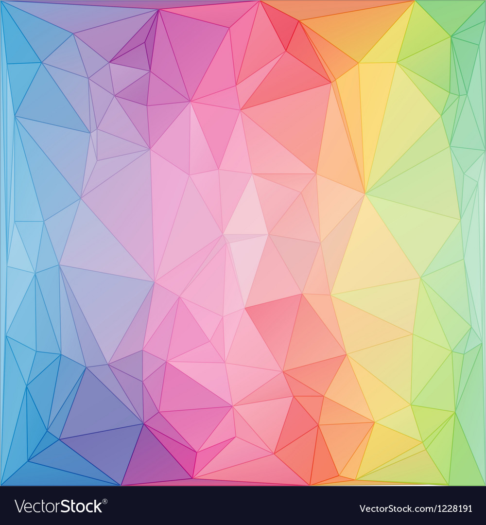 Triangular Style Abstract Background Triangles Vector Image