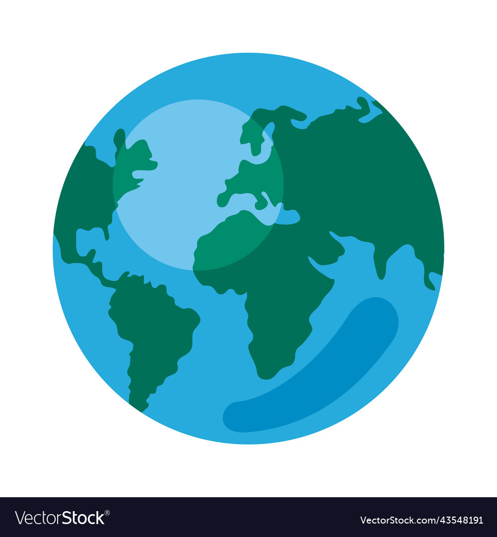 World planet earth Royalty Free Vector Image - VectorStock