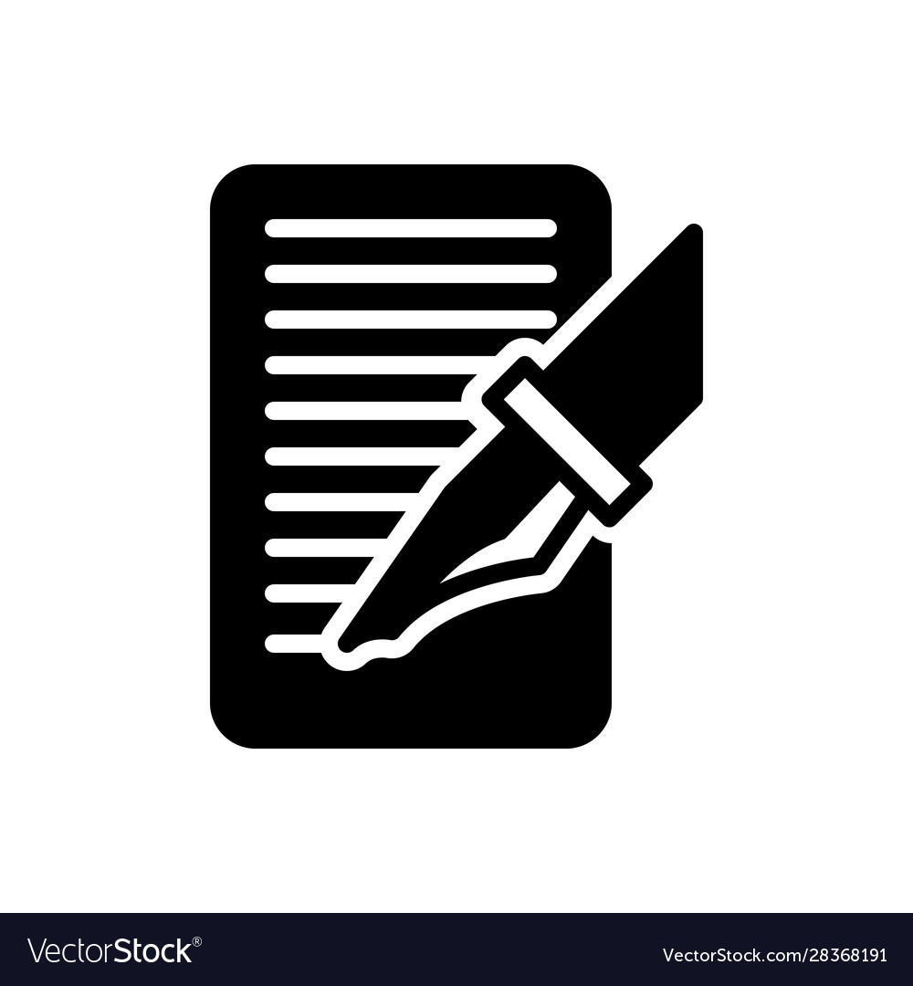 Write Royalty Free Vector Image - VectorStock