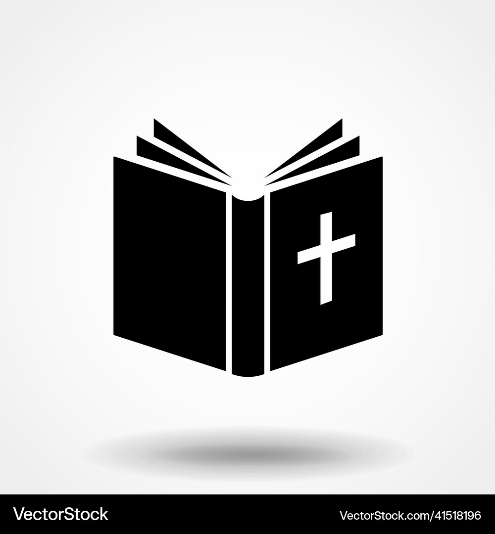 Bible icon elements of web icons in flat design Vector Image