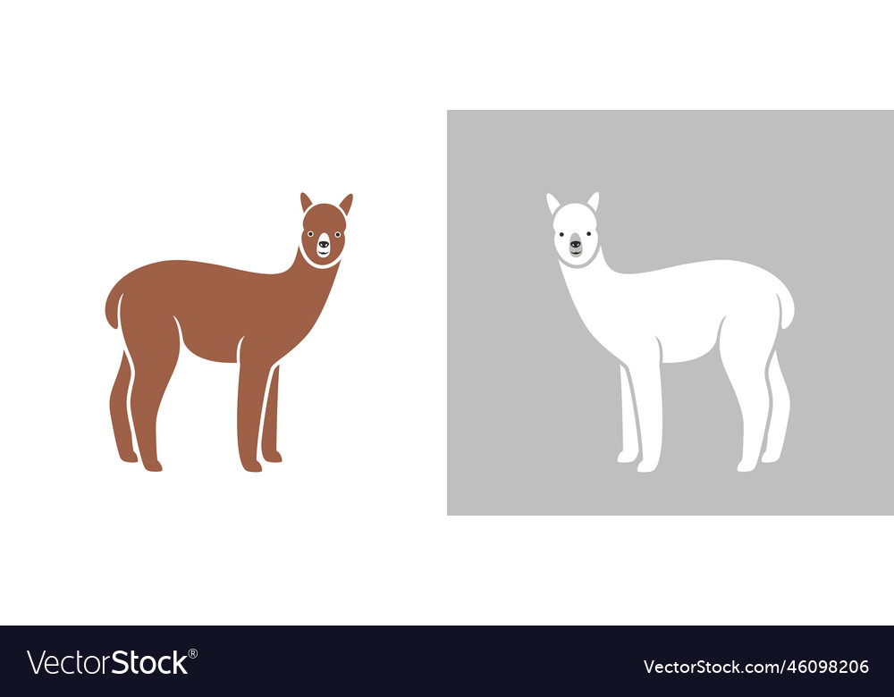Alpaca Royalty Free Vector Image - VectorStock