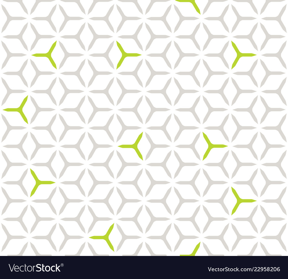Geometric cubic grid seamless pattern Royalty Free Vector