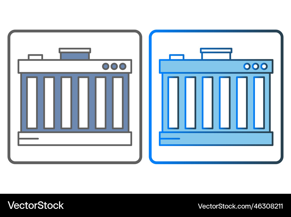Car radiators icon icon related to service Vector Image