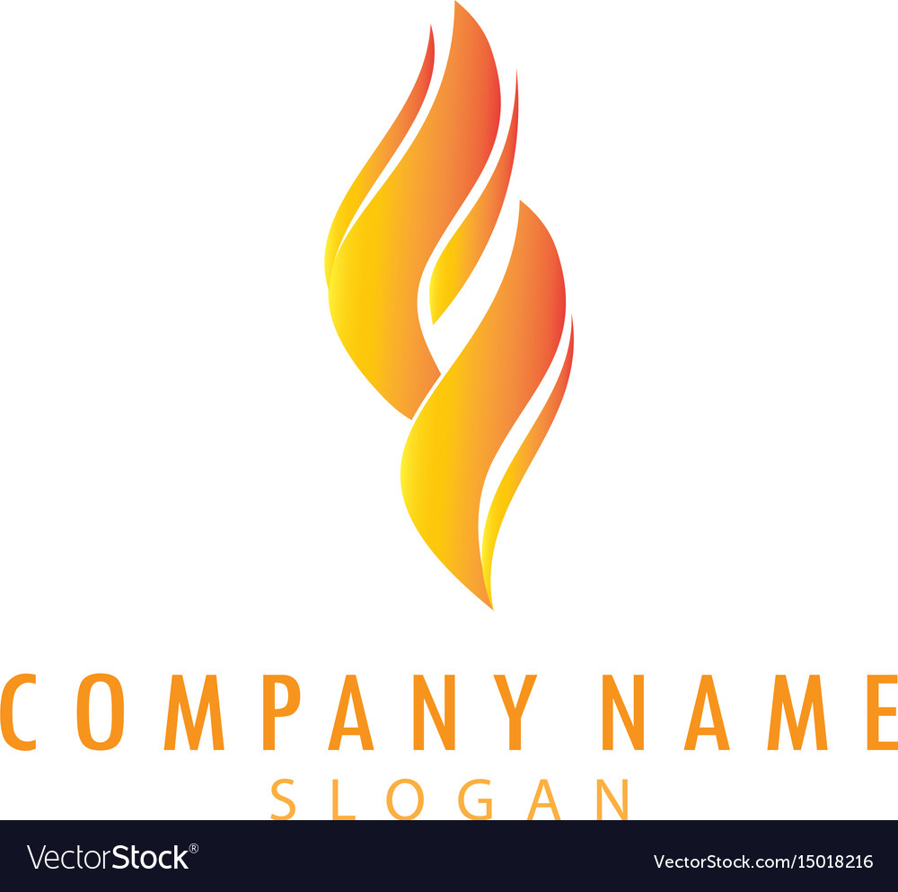 Flame design Royalty Free Vector Image - VectorStock