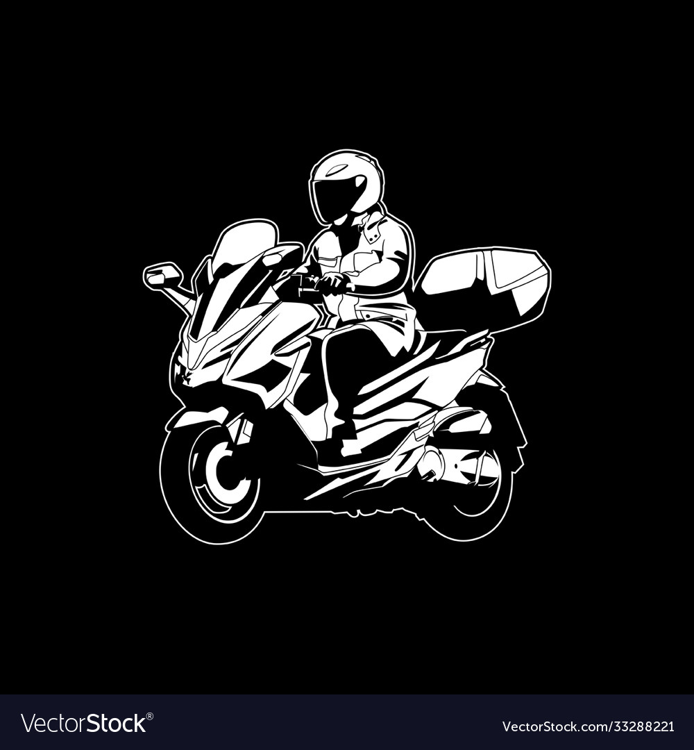 Biker 20 Royalty Free Vector Image - VectorStock