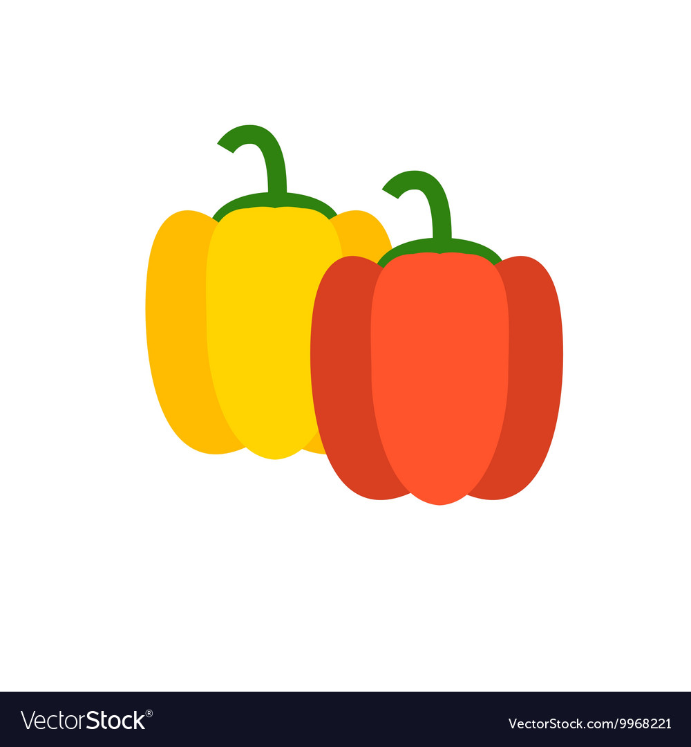 Capsicum Royalty Free Vector Image - VectorStock