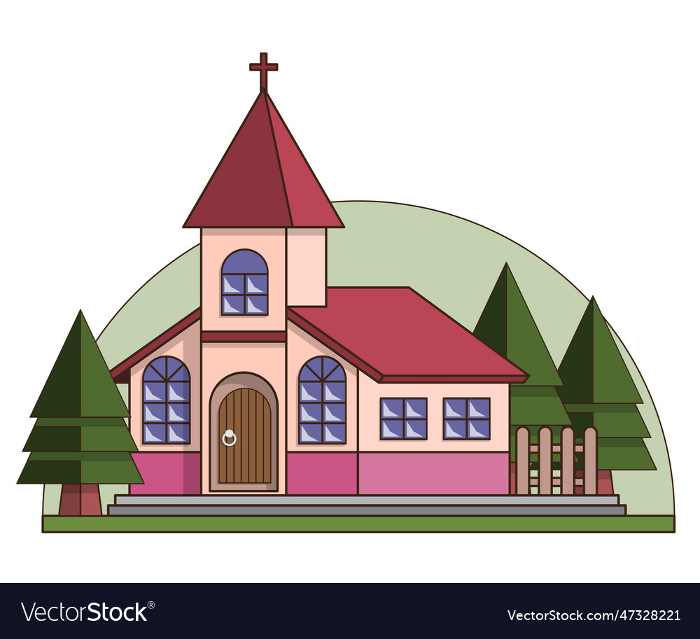 Church Royalty Free Vector Image - VectorStock