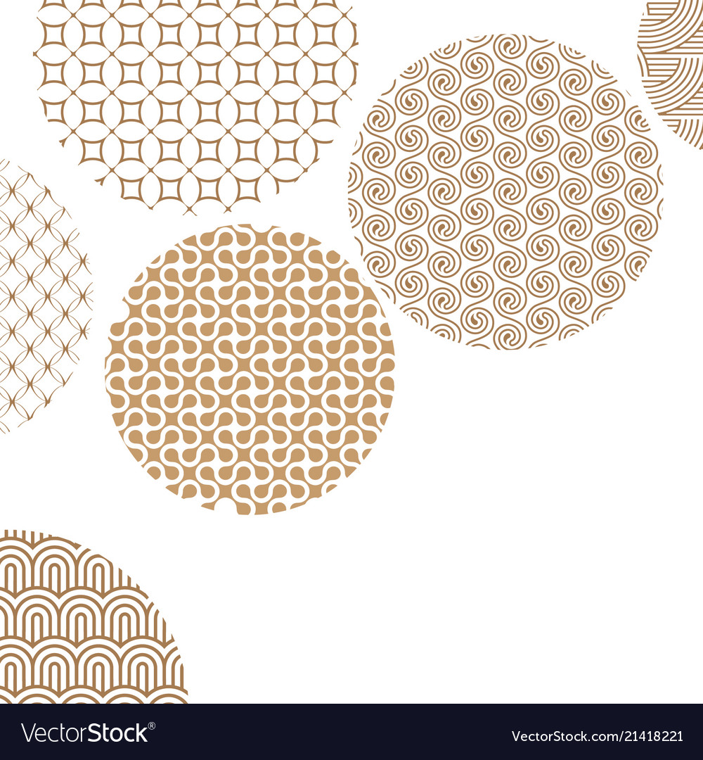 Graphic Design Pattern Circles