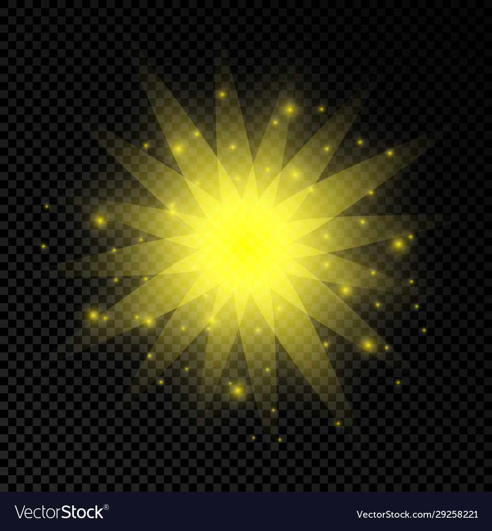 Light effect lens flares Royalty Free Vector Image