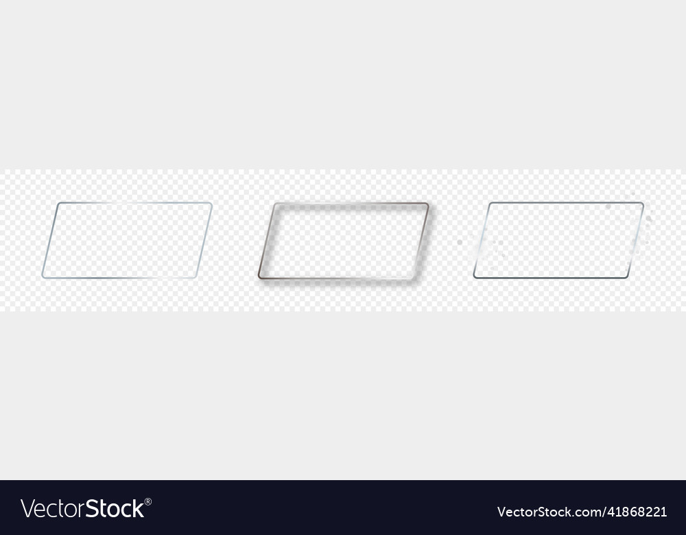 Silver glowing rounded rectangular shape frame Vector Image