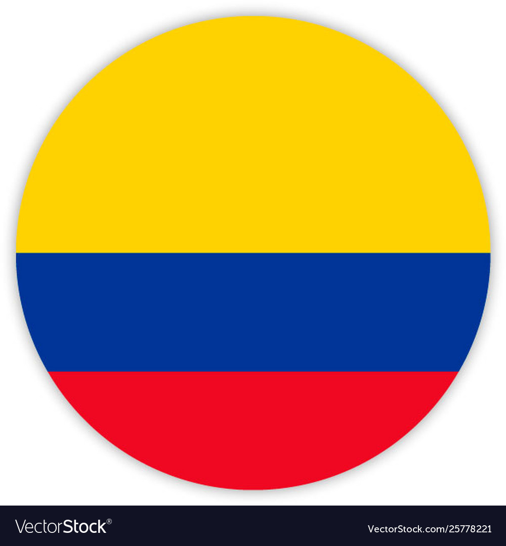 Simple round flag Royalty Free Vector Image - VectorStock