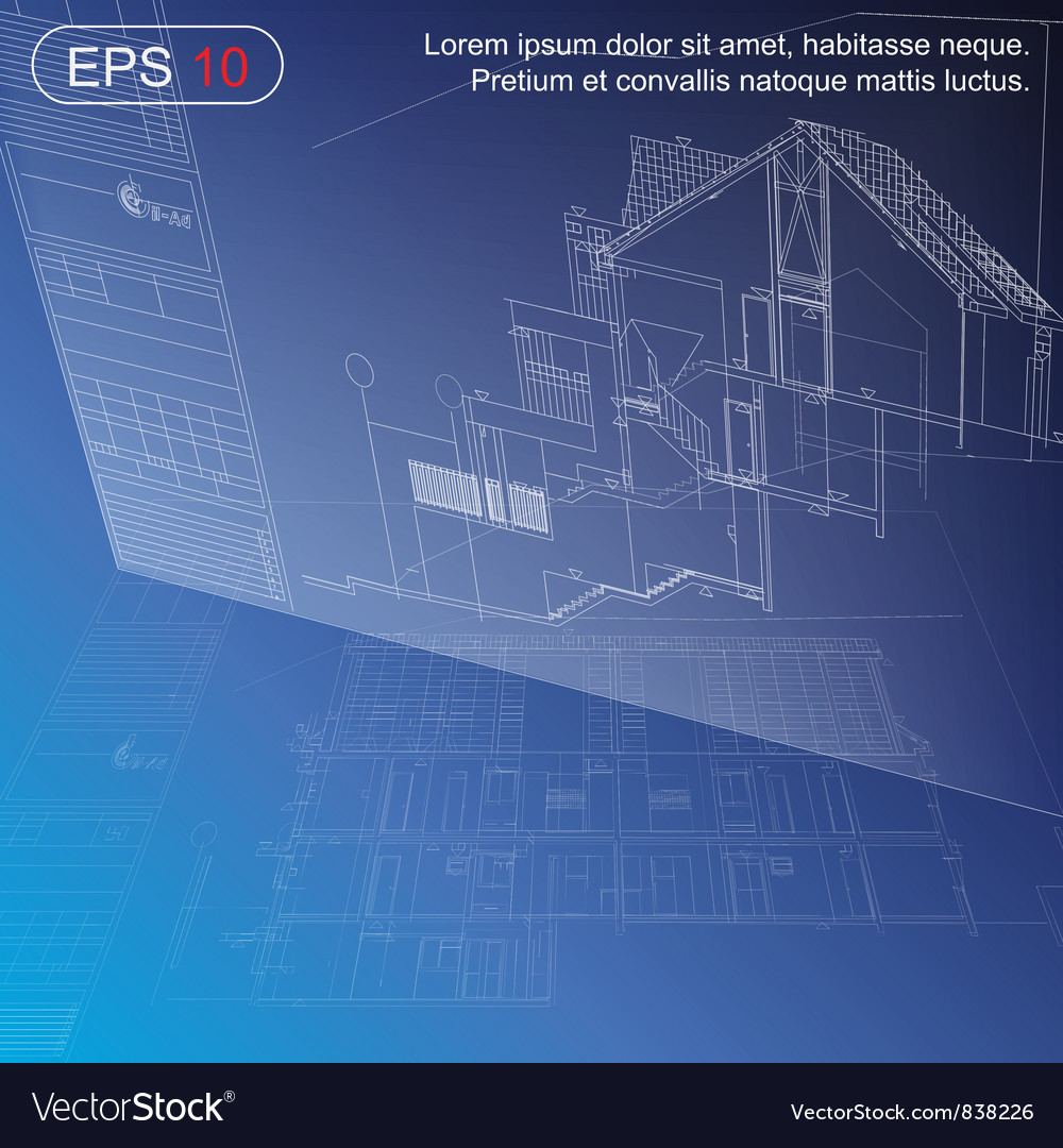 Architectural background Royalty Free Vector Image