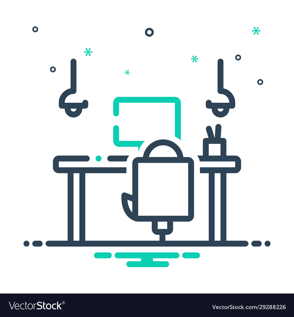 Working Royalty Free Vector Image - VectorStock