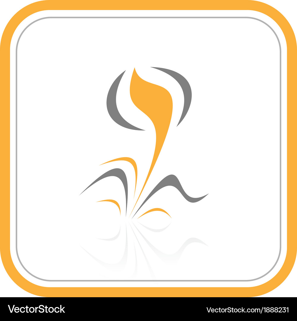 Abstract internet icon Royalty Free Vector Image