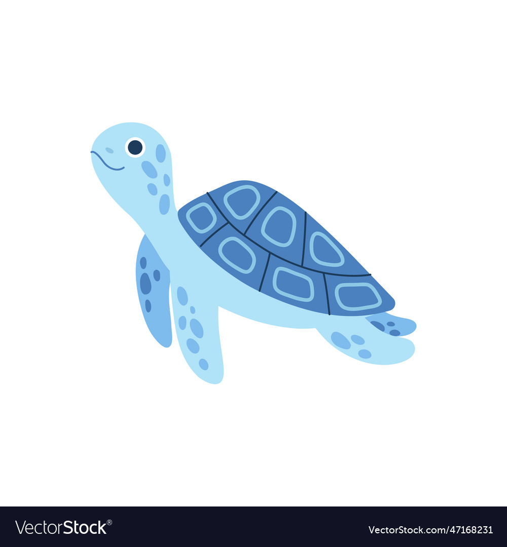 Cute turtle Royalty Free Vector Image - VectorStock