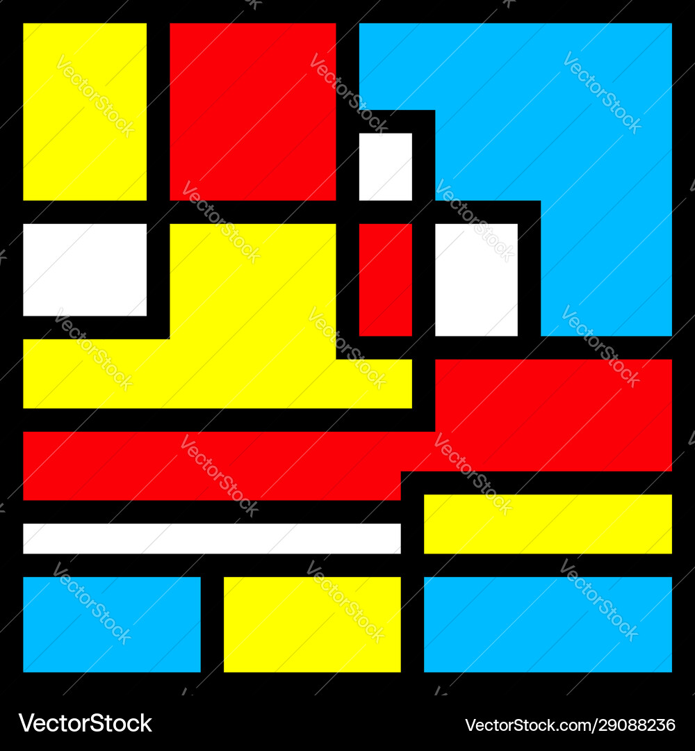 Abstract geometric colorful pattern background Vector Image