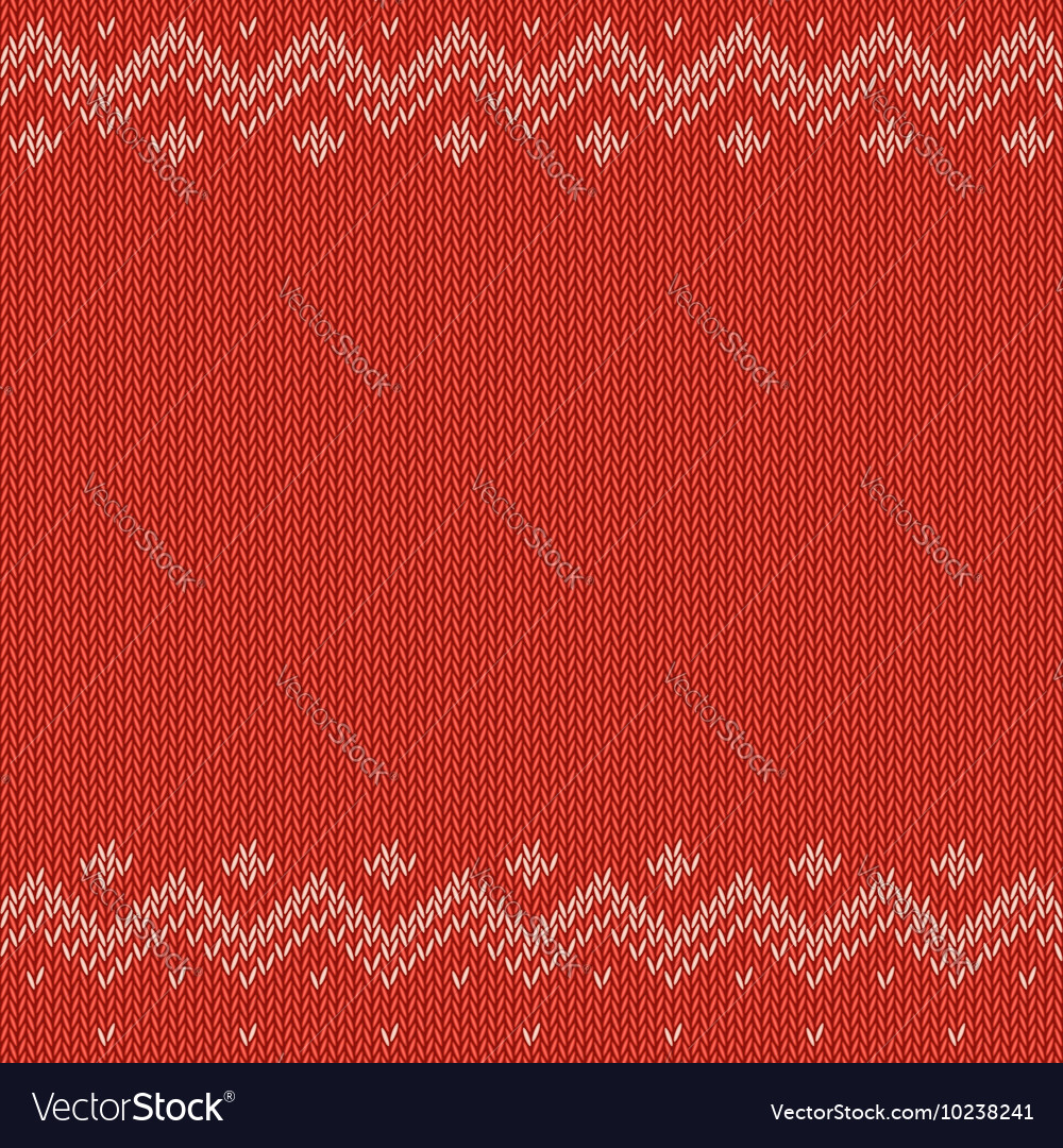 Knitted pattern background Royalty Free Vector Image