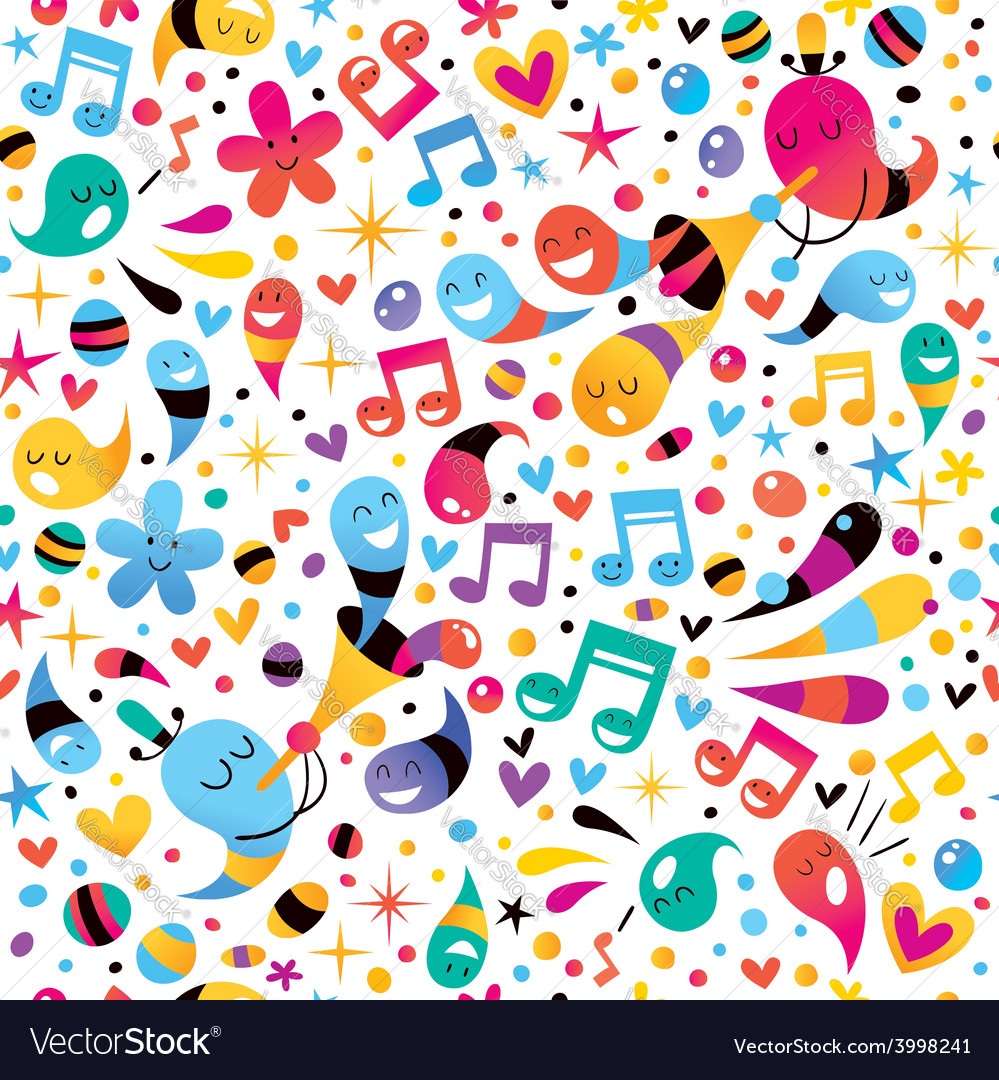 Party pattern Royalty Free Vector Image - VectorStock