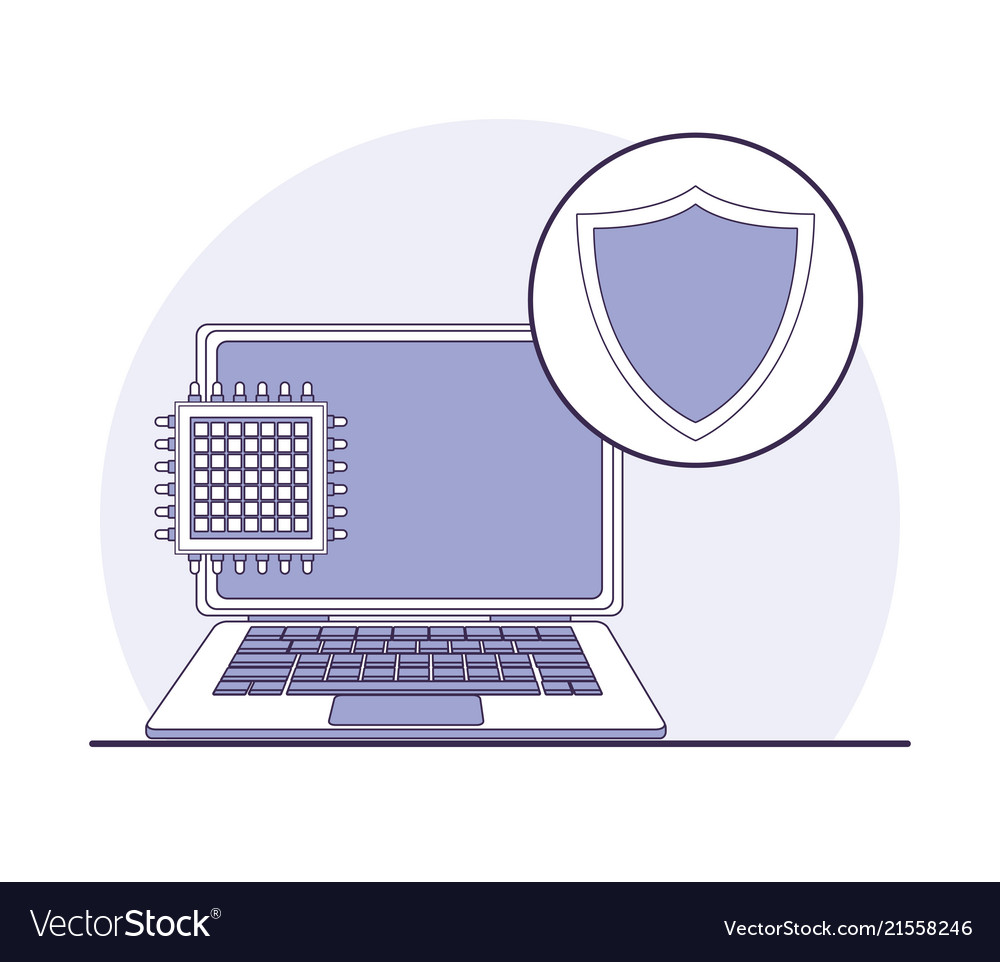 Data center technology Royalty Free Vector Image