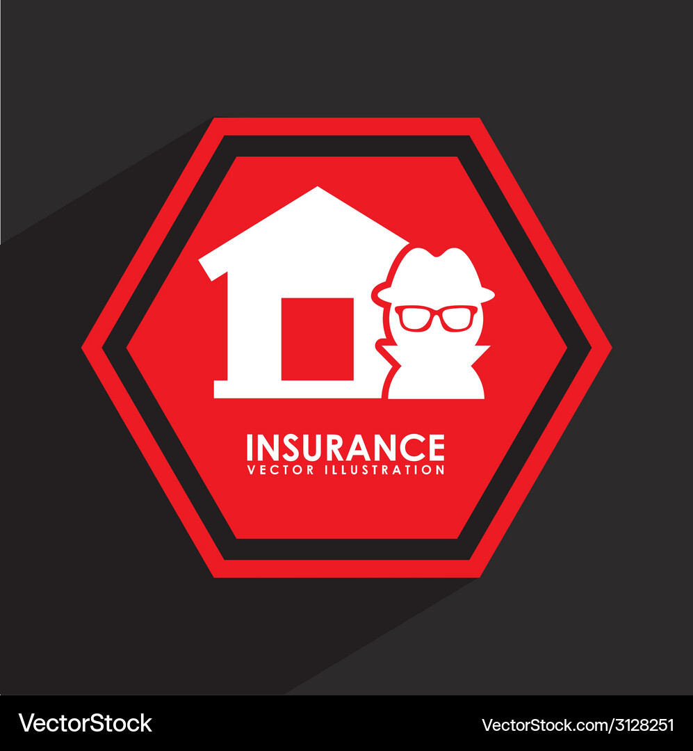 Insurance design Royalty Free Vector Image - VectorStock