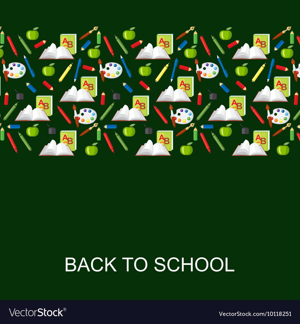 School background Royalty Free Vector Image - VectorStock