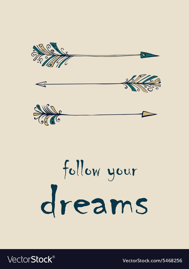 Native arrow Royalty Free Vector Image - VectorStock