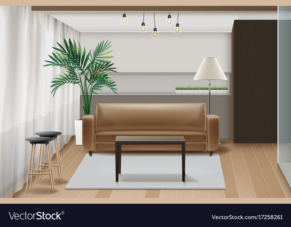 Interior design Royalty Free Vector Image - VectorStock