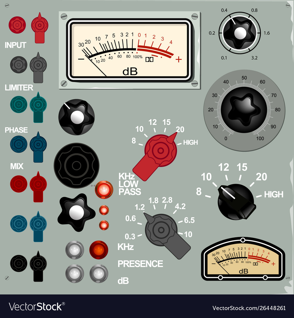 Studio design elements Royalty Free Vector Image