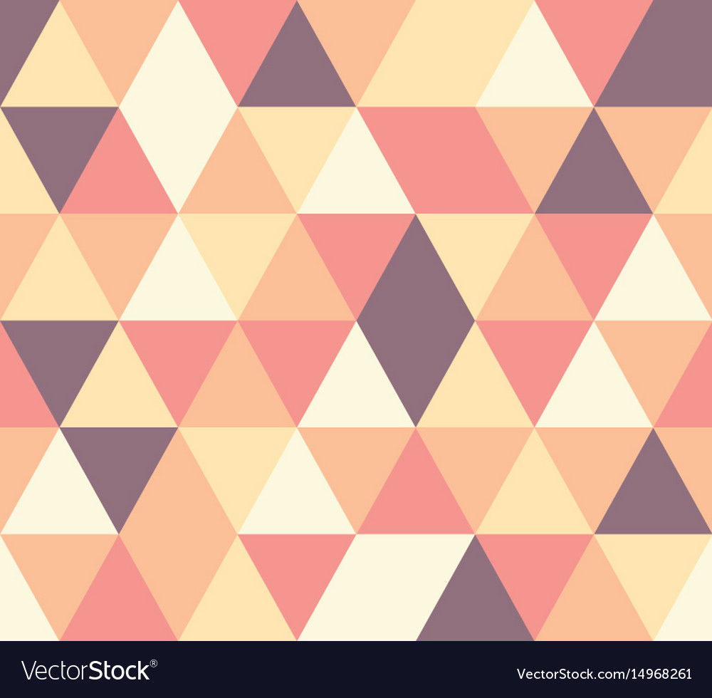 Triangle seamless pattern Royalty Free Vector Image