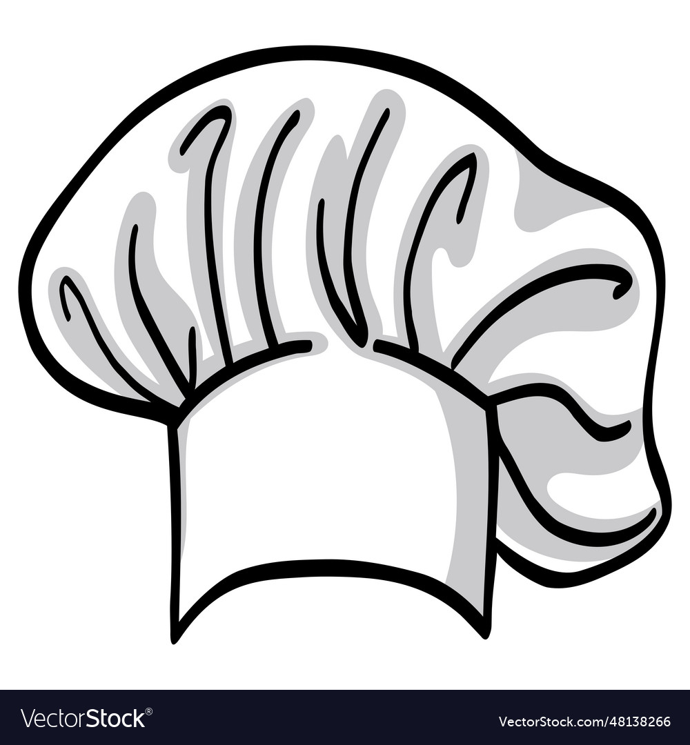Chefs hat cartoon Royalty Free Vector Image - VectorStock