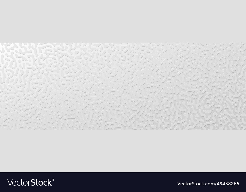 Organic tactile embossed texture abstract white Vector Image