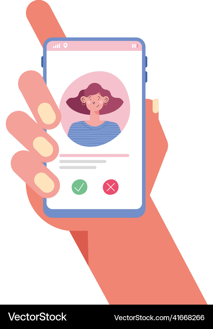 Woman in video call Royalty Free Vector Image - VectorStock