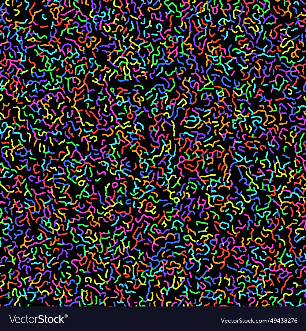 Colorful texture abstract turing ornament Vector Image