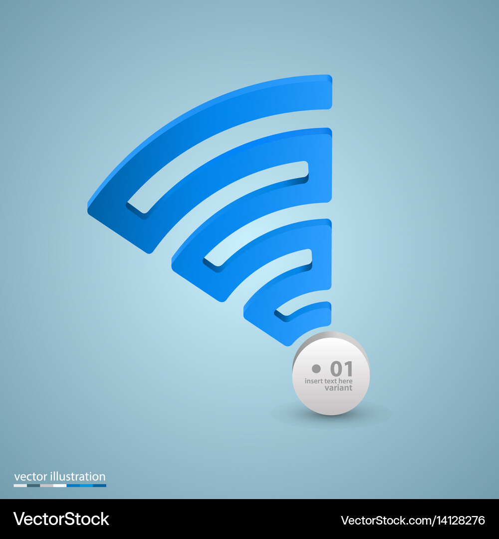 Spiral signal info art sign Royalty Free Vector Image