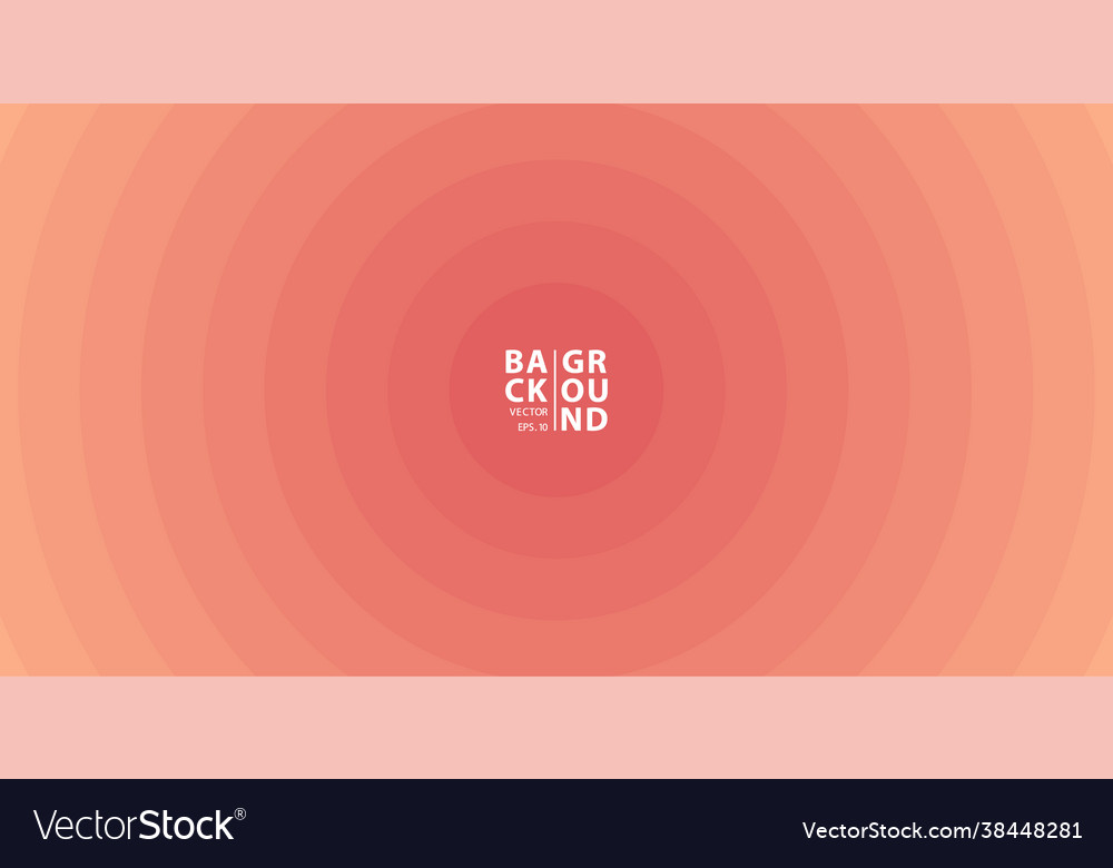 Abstract circle background creative round Vector Image