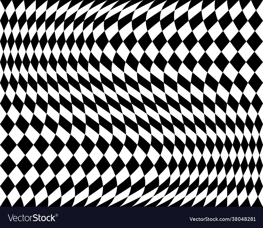 Abstract wave pattern background triangle Vector Image
